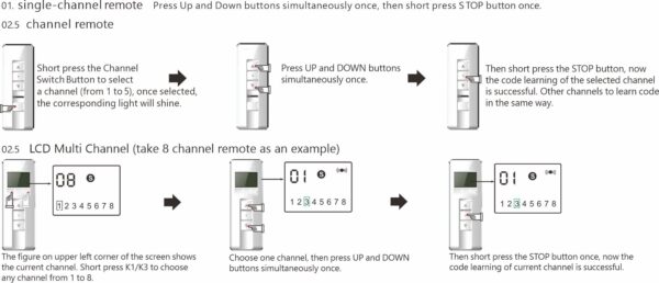 Navigator Remote Instructions – Alpha Tubular Motors USA