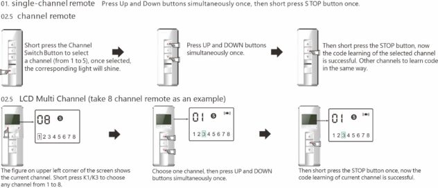 Navigator Remote Instructions – Alpha Tubular Motors USA
