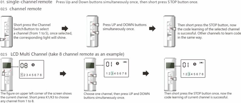 Navigator Remote Instructions – Alpha Tubular Motors USA